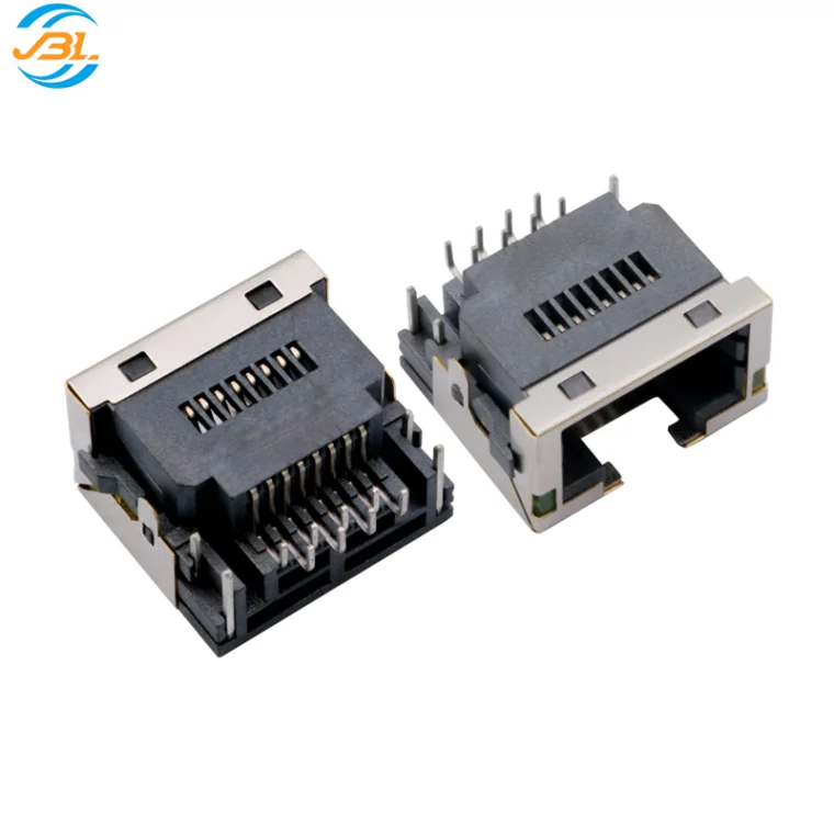 Jbl-104315762 usb2.0 6pin waterproof female connector mid-mount conn