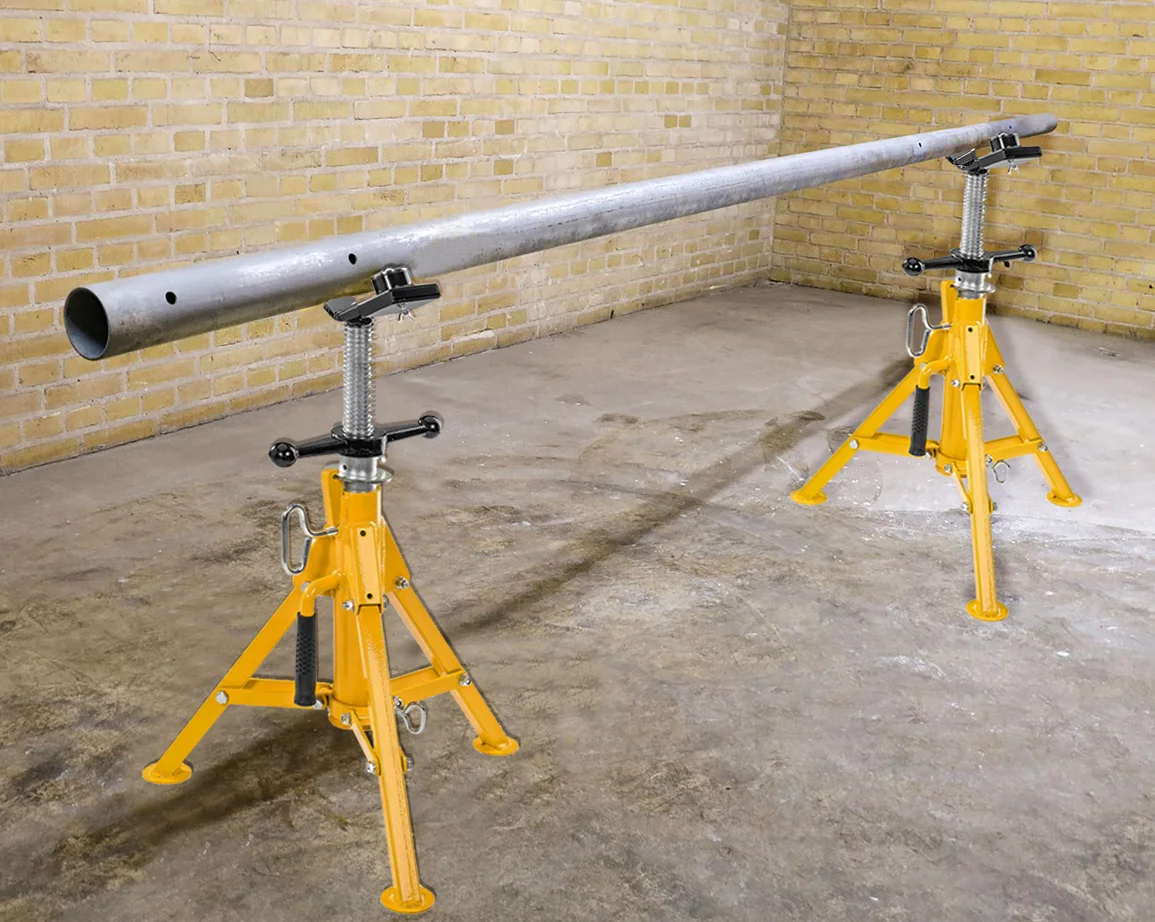 Hi Fold A Jack Pipe Stand With Vee Head