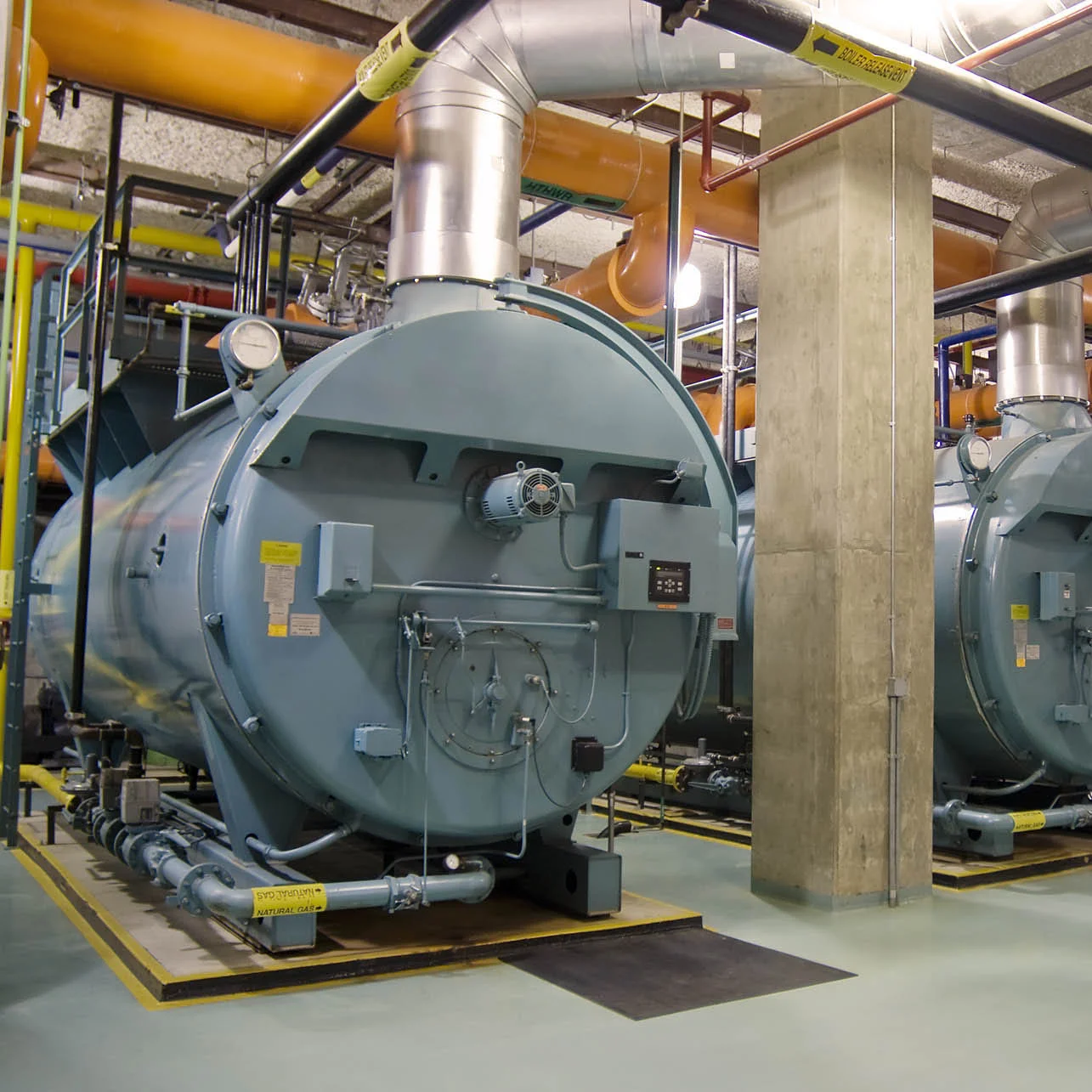 Industrial Metal structure Works Fabrication Steam Boiler-supplier ...