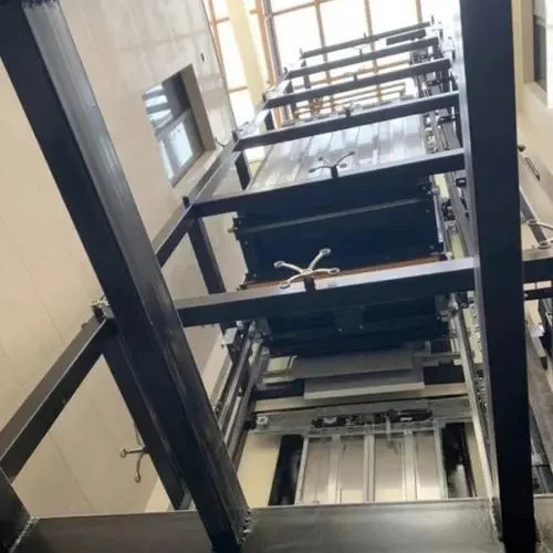 Metal structure Elevator shaft Prefab Steel Frame Construction-supplier ...