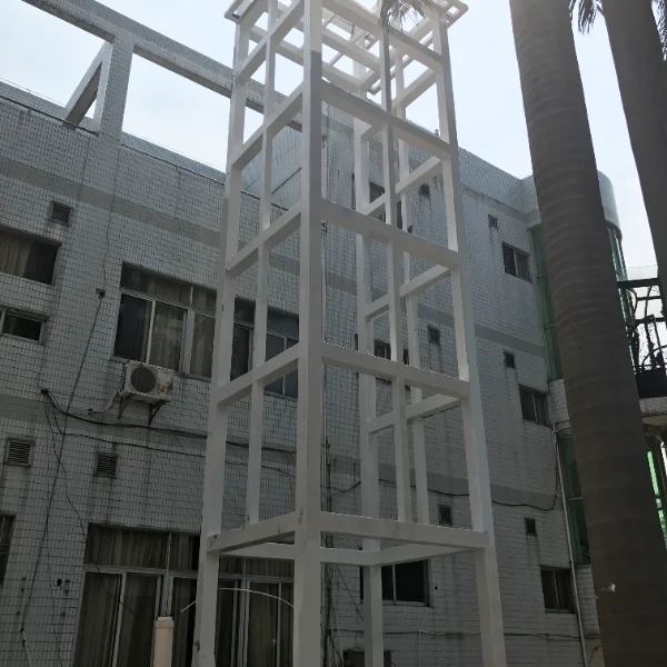 Metal structure Elevator shaft Prefab Steel Frame Construction-supplier ...