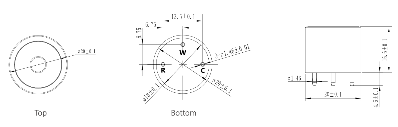 ES4-O2-25%vol 氧气传感器-宁波爱氪森科技有限公司
