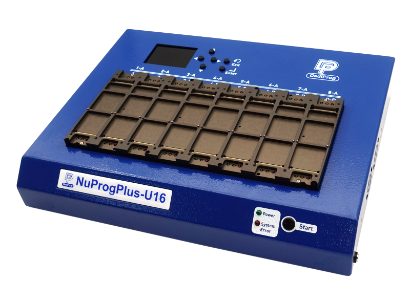 NuProgPlus-U16万用量产拷贝烧录器 - 得镨电子科技