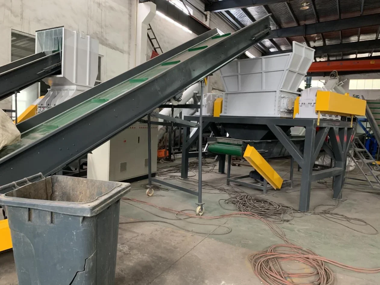 Plastic Single Shaft Shredder For Lumps/Buckets-Lianding