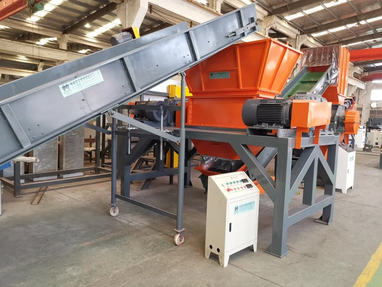 Plastic Single Shaft Shredder For Lumps/Buckets-Lianding