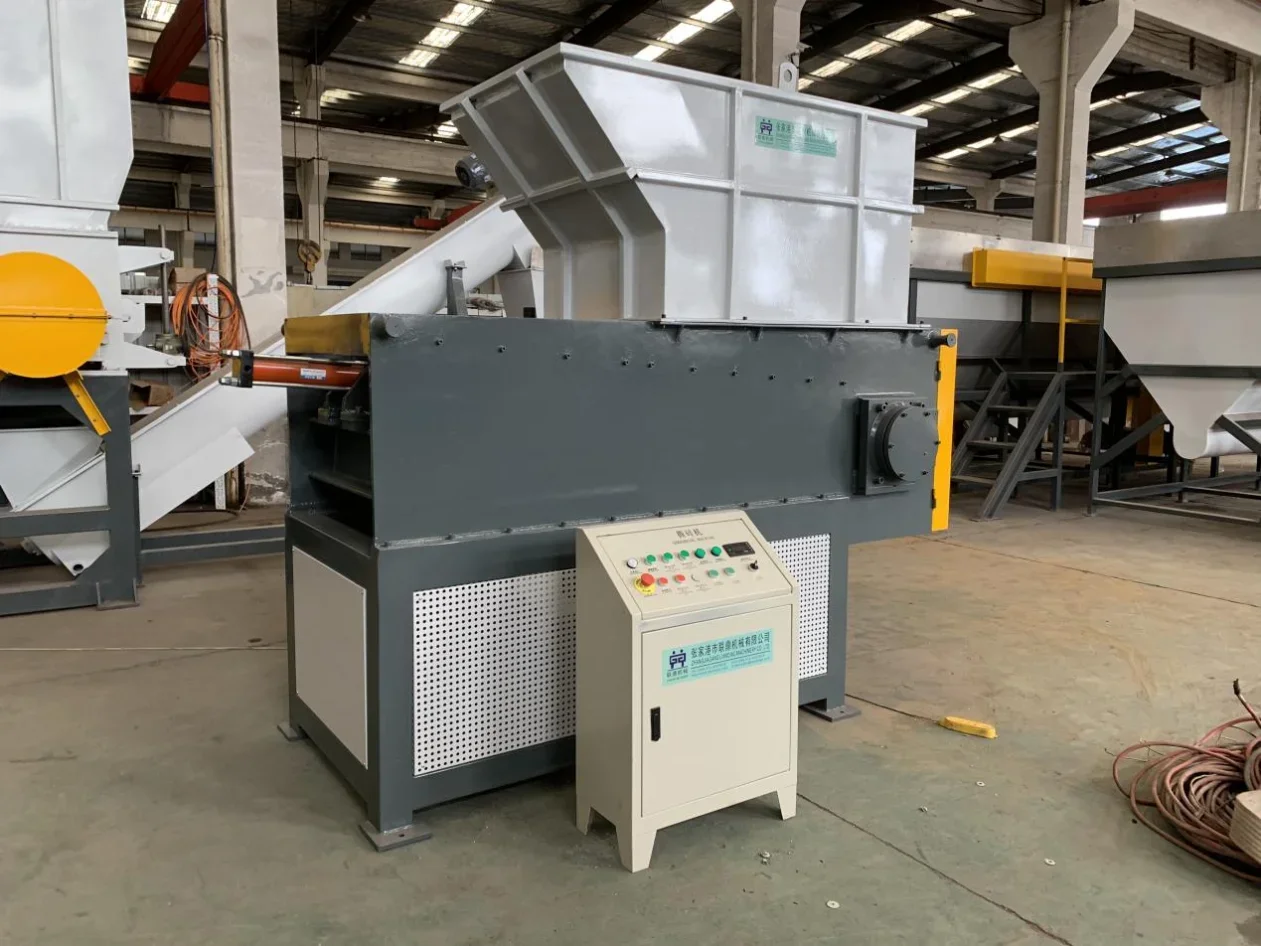 Plastic Single Shaft Shredder For Lumps/Buckets-Lianding