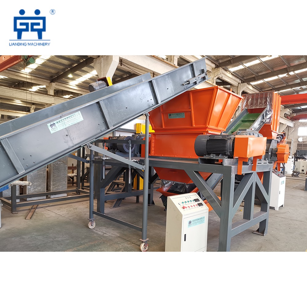 Strong Power Double Shaft Shredder-For Sale-Exporter-Lianding
