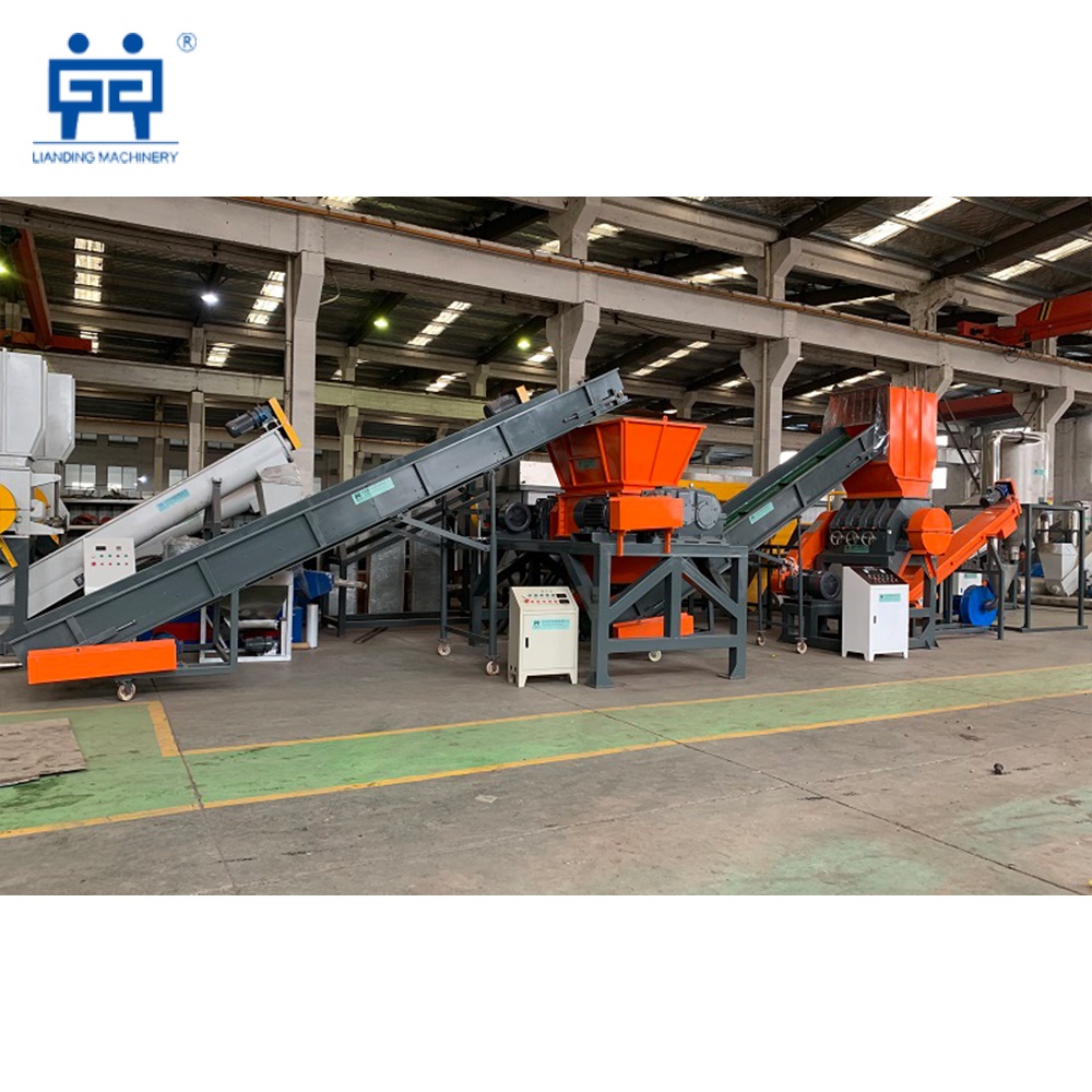 Plastic Shredding Crushing Line-Producer-Provider-Lianding
