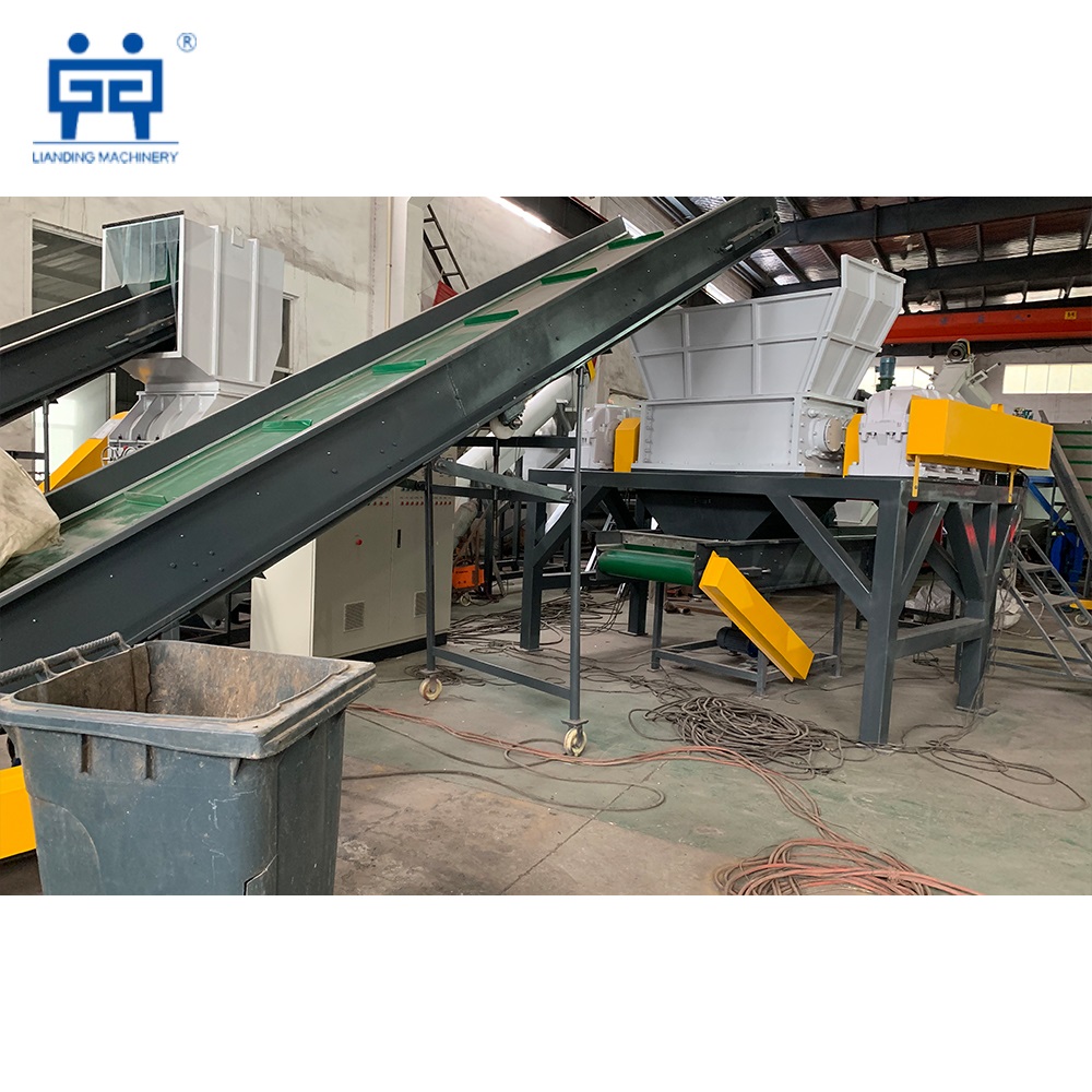 High Capacity Double Shaft Shredder For Trash Can-Seller-Supplier