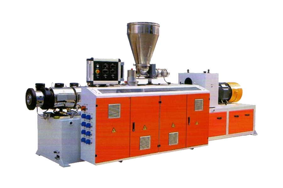 SJSZ series conical twin screw extruder-Wuxi Shengde Environmental ...