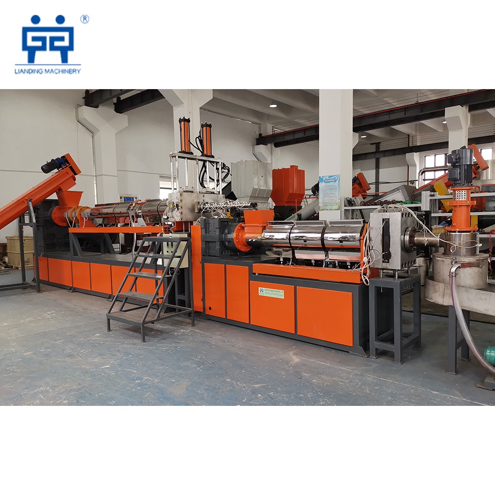 Double Stage Water-ring Cutting Pelletizing Line-supplier-Lianding