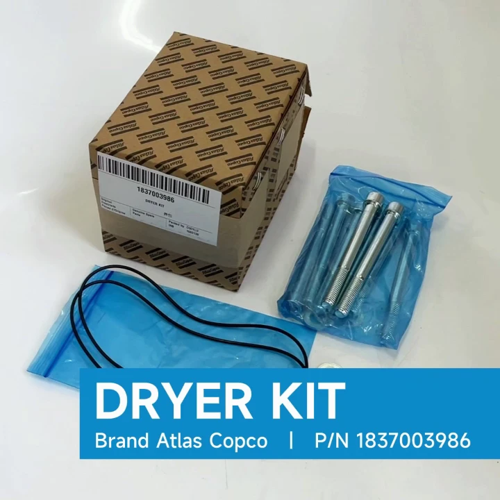 1837003986 Atlas Copco Spare Parts Dryer Kit Supplier