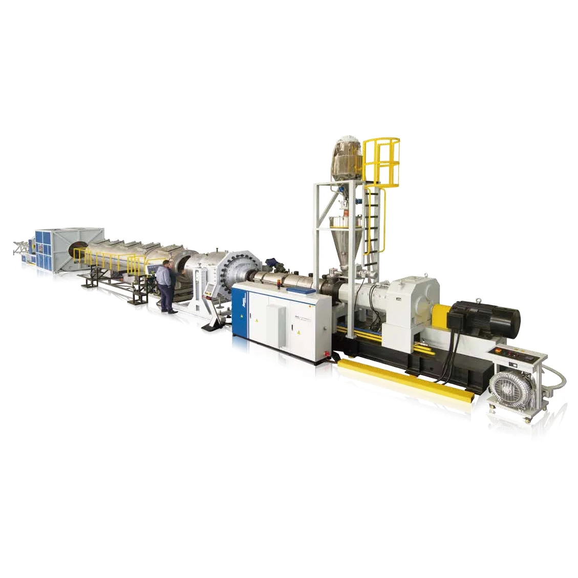 Three-Layer PVC Solid Wall Pipe Co-Extrusion Production Line