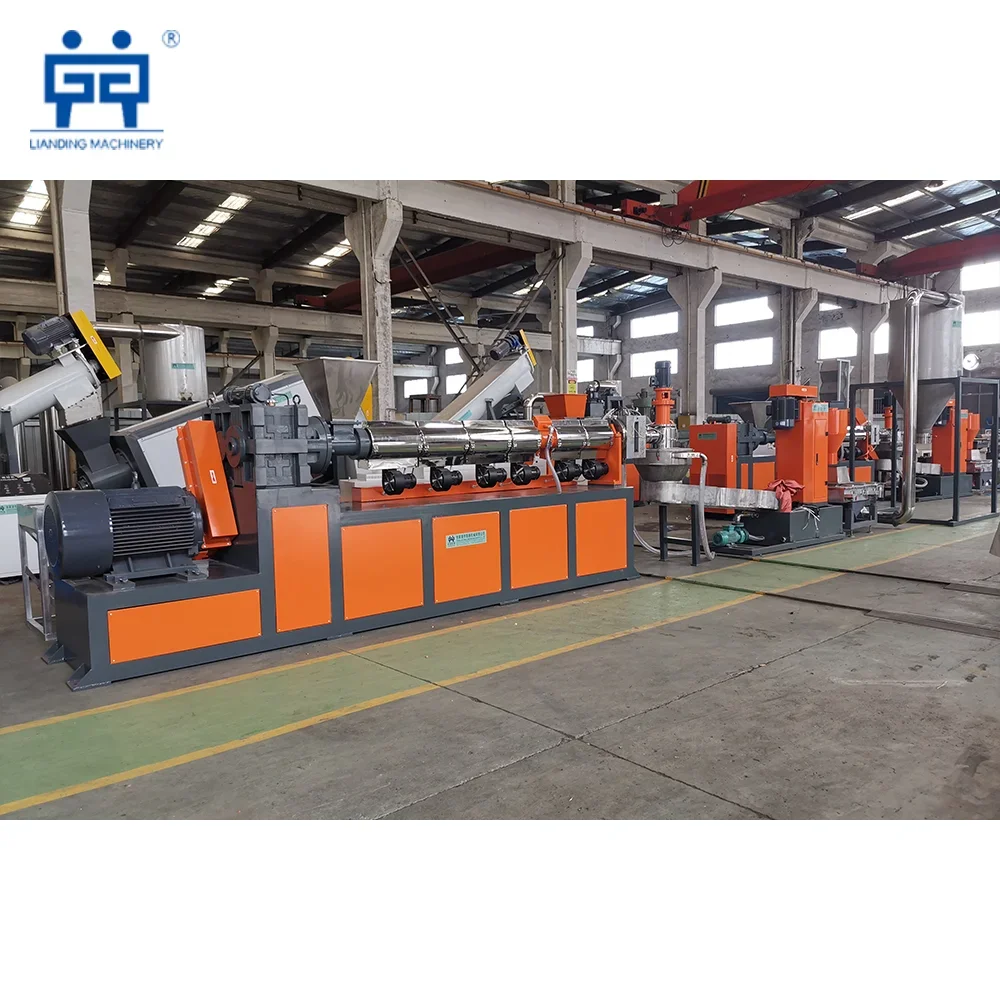 HDPE LDPE Materials Recycling Granulator Machine-Lianding