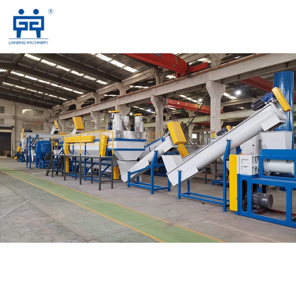 hdpe recycling machine-waste plastic film recycling line