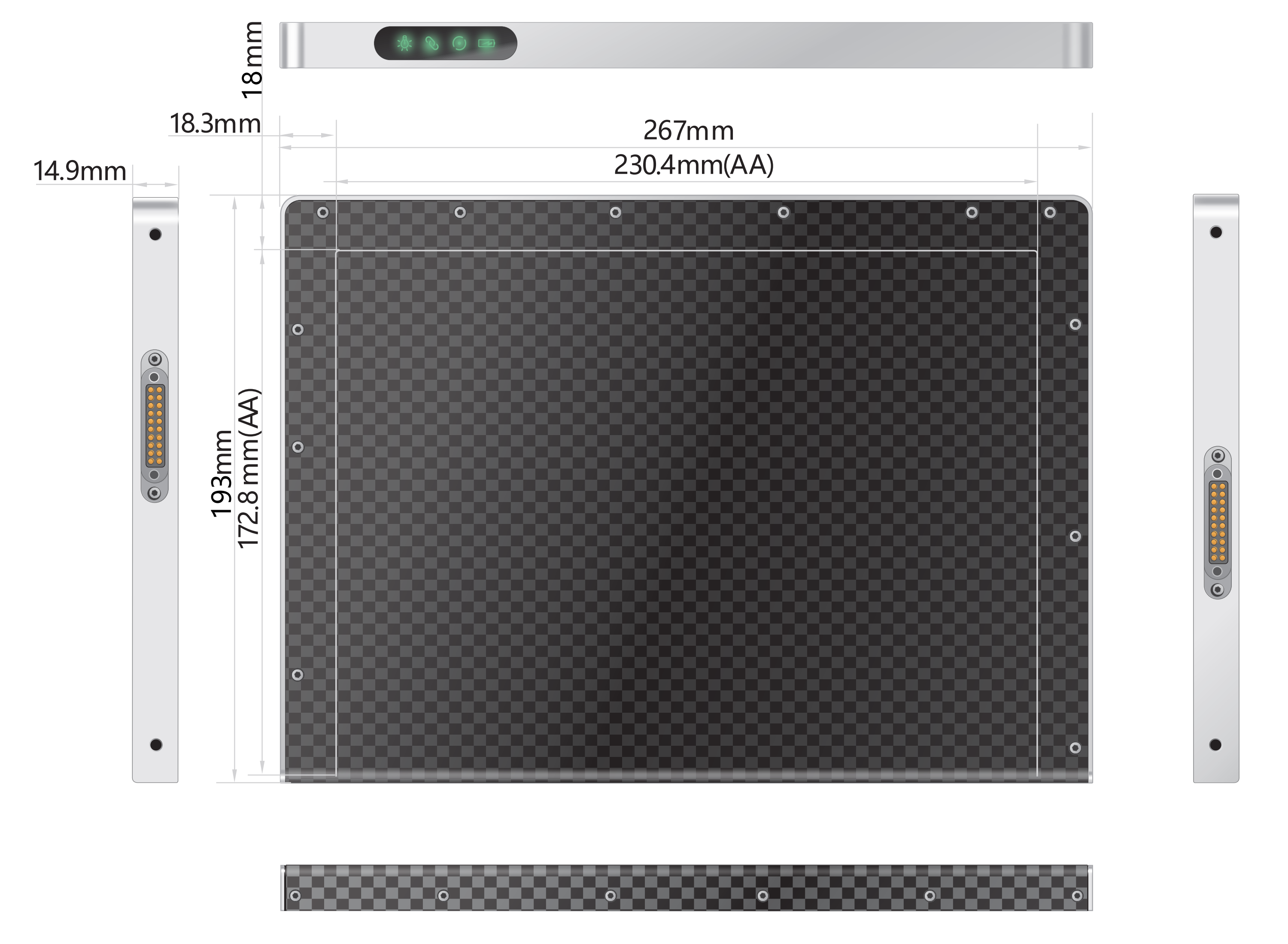 2317DA-CG Mammography Flat Panel Detector-Shanghai Yu-lmaging ...
