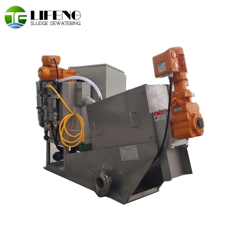 Gravity concentration multi disk screw press-Zhejiang Lifeng ...