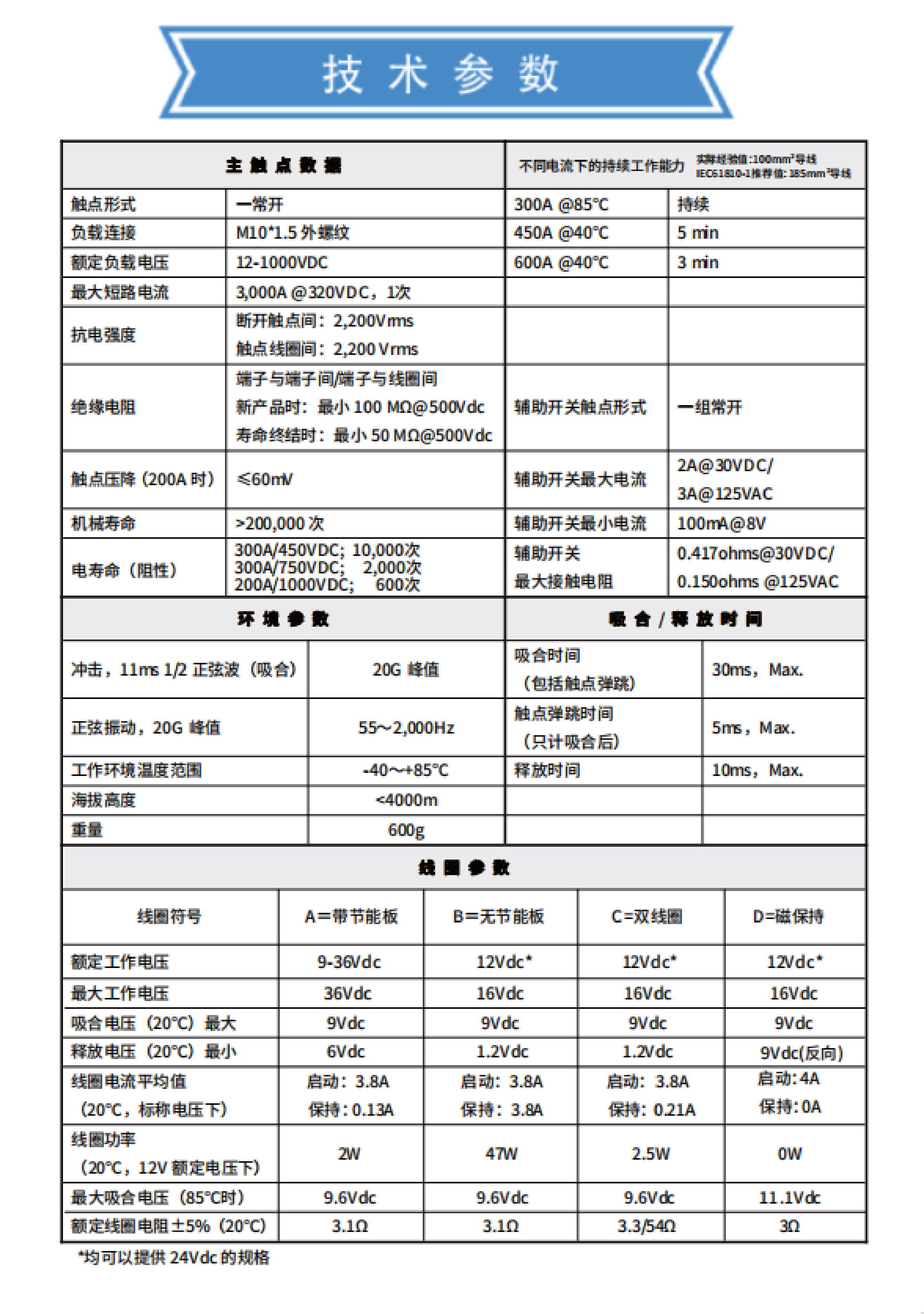 REVH300A系列高压直流继电器,上海瑞垒电子科技有限公司