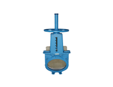Iron body knife gate valve