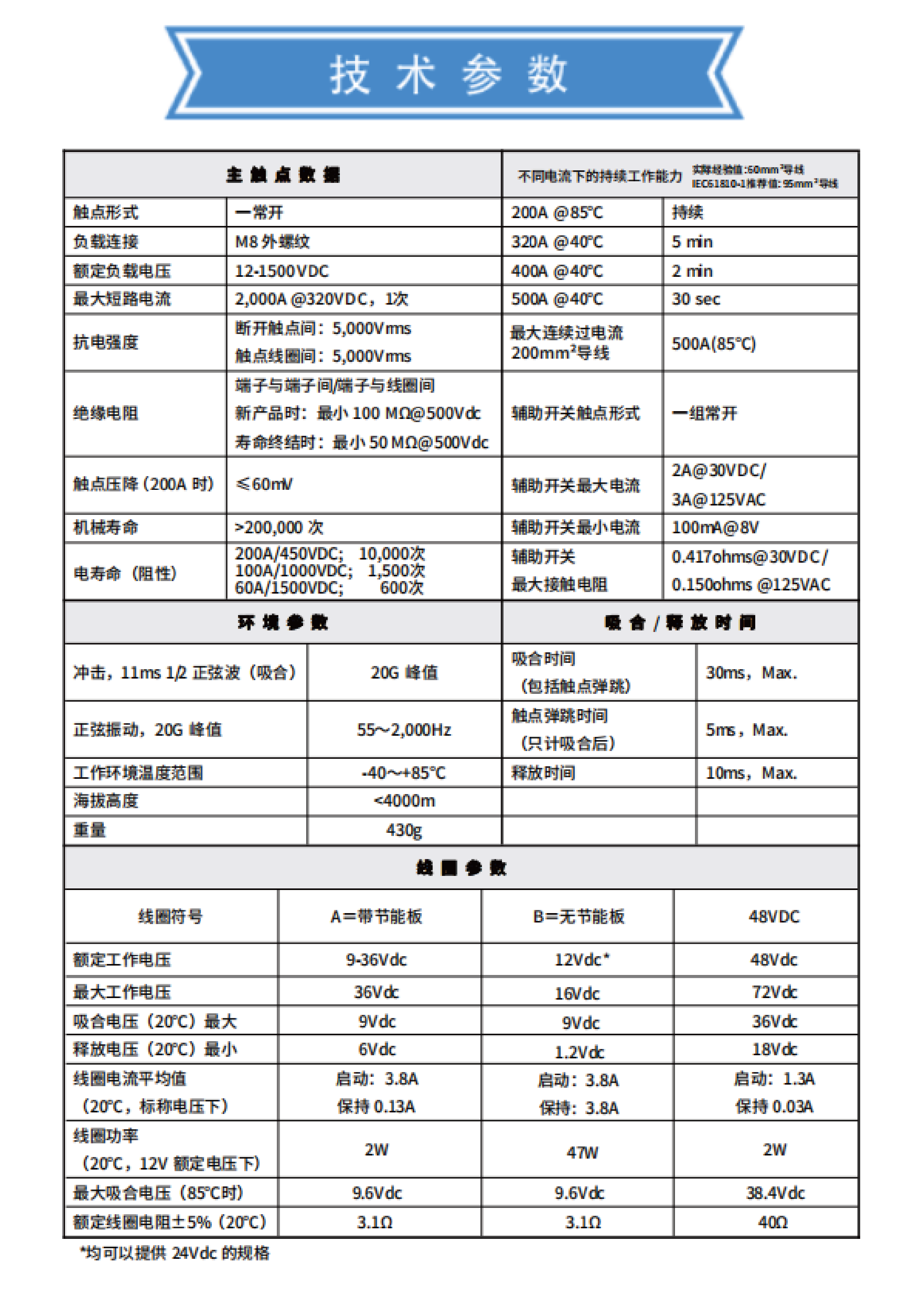 REVH250A系列高压直流继电器,上海瑞垒电子科技有限公司