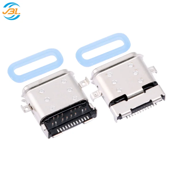 104314072 replace molex 1054500101 double row 24pin usb type-c female conenctor top-mount