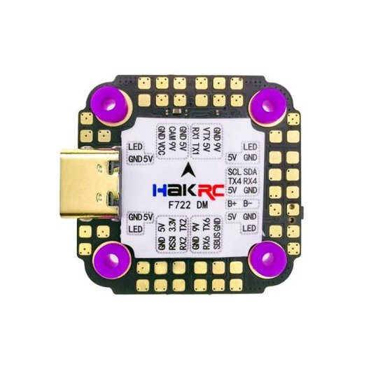 HAKRC F722 32-bit 50A AIO Dual BEC 3-6S FPV Manufacturer-Shenzhen Haike