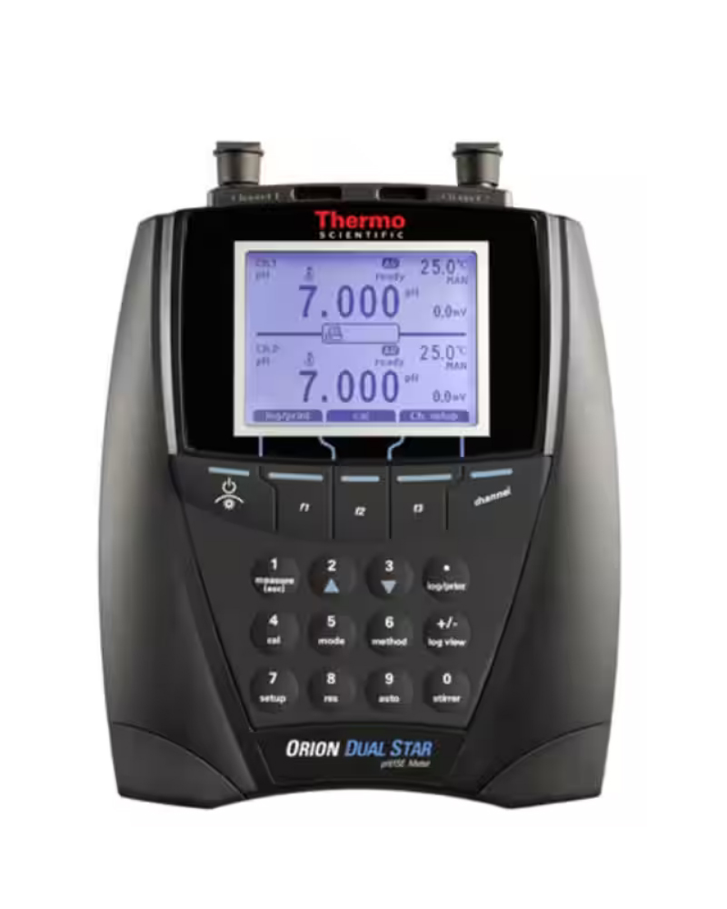 Orion 奥立龙 Dual Star pH 值、ISE、mV、ORP 和温度双通道台式测量仪-上海归真仪器设备有限公司