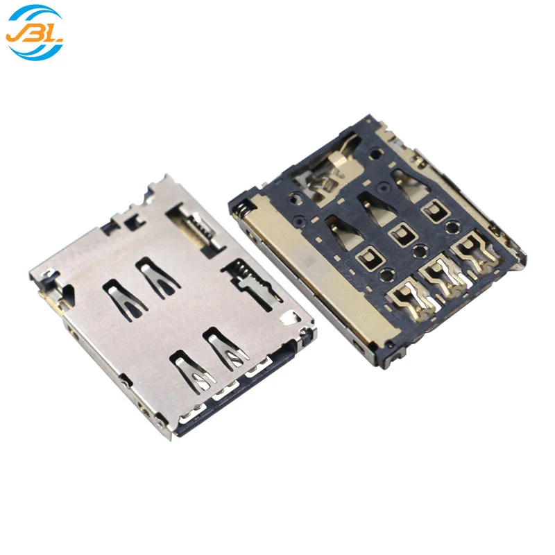 JBL-NS003-100 nano sim card socket slot female push push connector h1 ...