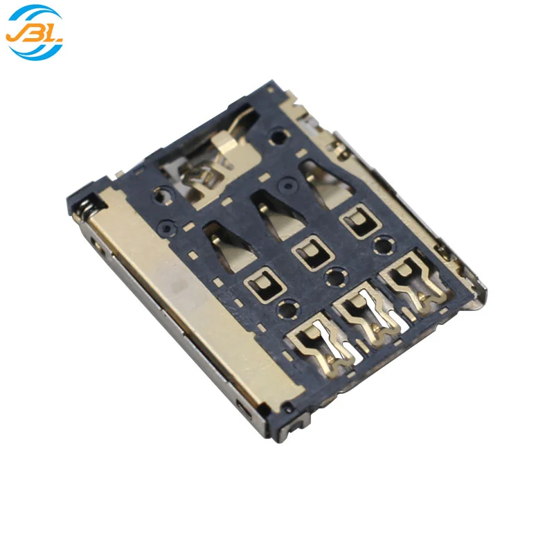 JBL-NS003-100 nano sim card socket slot female push push connector h1 ...