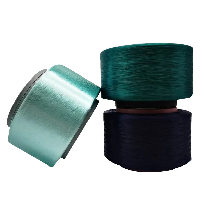 100% Polyester FDY filament twisted Yarn 150D/48f/2ply S+Z Polyester ...