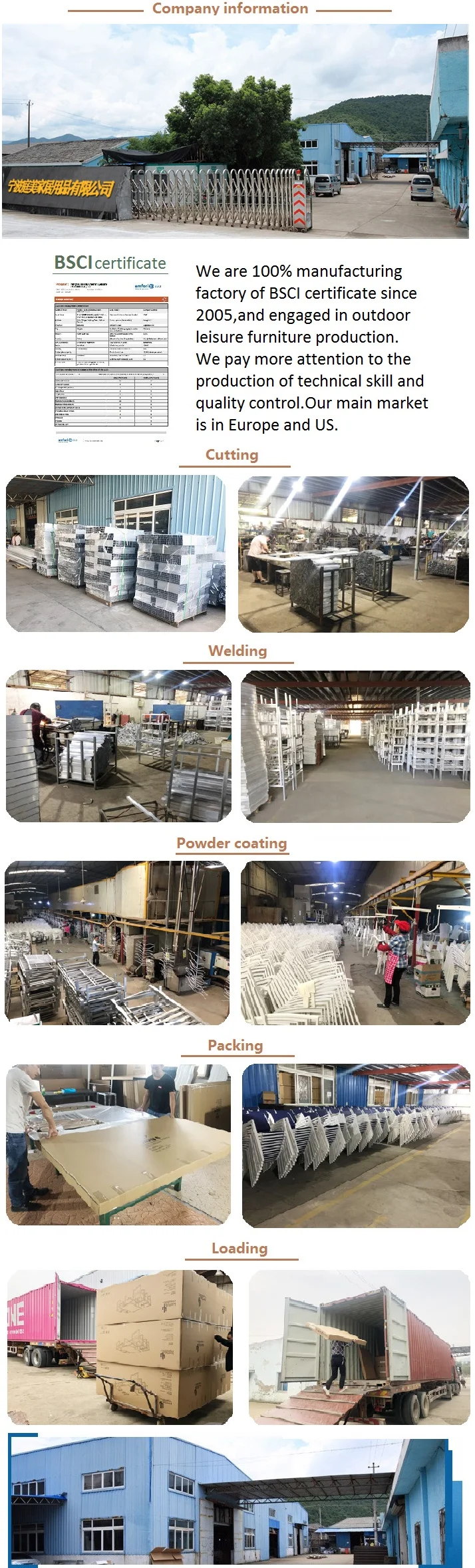 Aluminium Corner Sofa Set-Factory-Manufacturer