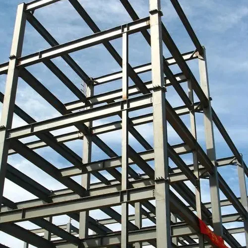 Multi storey Prefabricated Steel Beams Heavy Duty Steel Structure ...