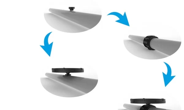 What are the installation points of the hyperboloid mixer-Ming Ye