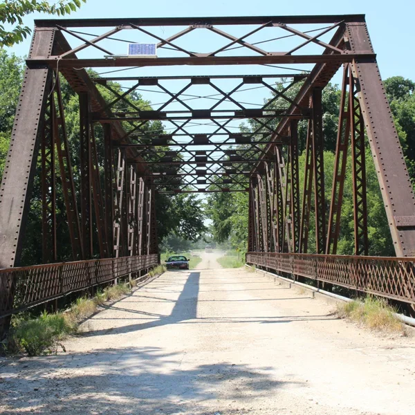 Ponte treliçada de aço feita sob medida entrega rápida Howe pontes ...