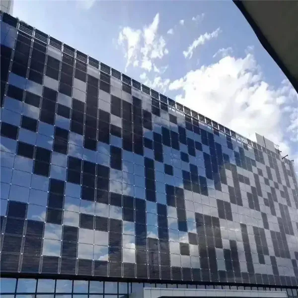 Solar Powered Building Integrated Photovoltaic Glass Curtain Wall ...