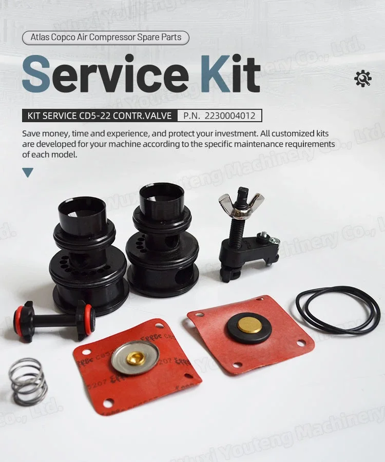 Atlas CD5-22 CONTR.VALVE SERVICE KIT Supplier and Manufacturer