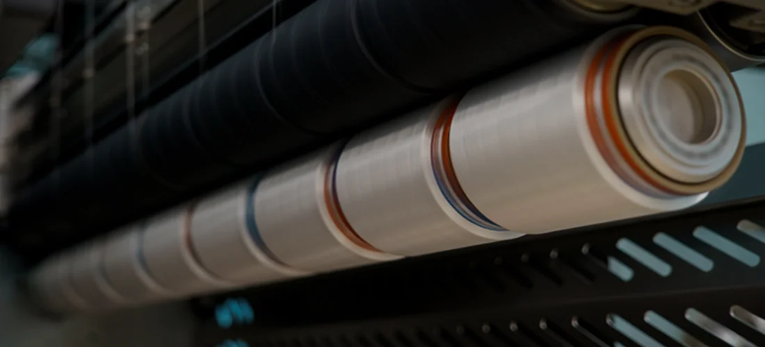 What is polyester yarn