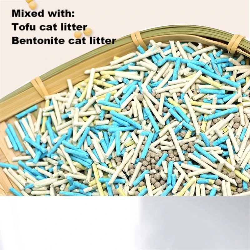 Strong Clumping Sea Salt Mixed Tofu Cat Litter Supply-Produce