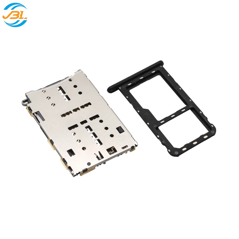 Chinese supplier two nano sim card and tf card two of three socket ...