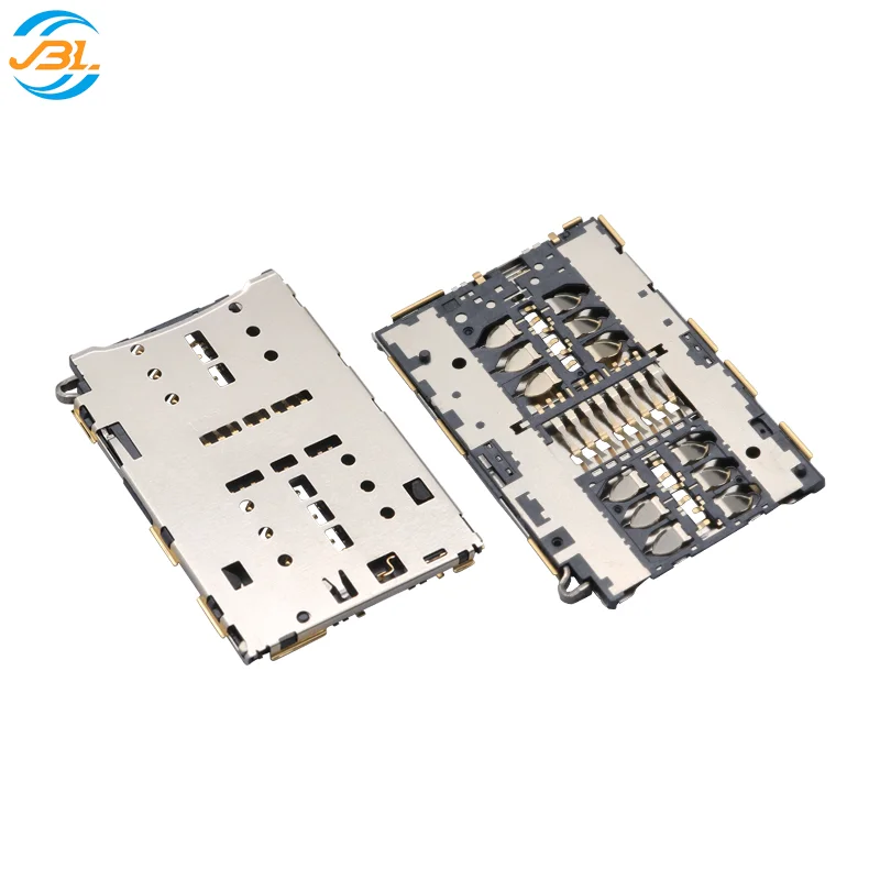 Chinese supplier two nano sim card and tf card two of three socket ...