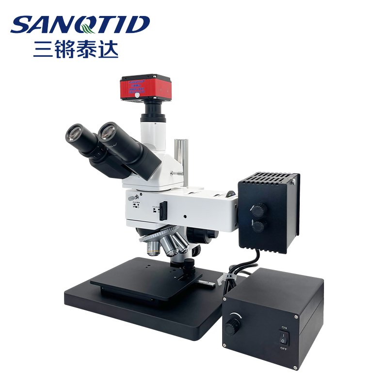 三锵泰达|高端芯片5000X高倍无限远落射式大景深显微镜带软件测量金相爆破粒子放大镜