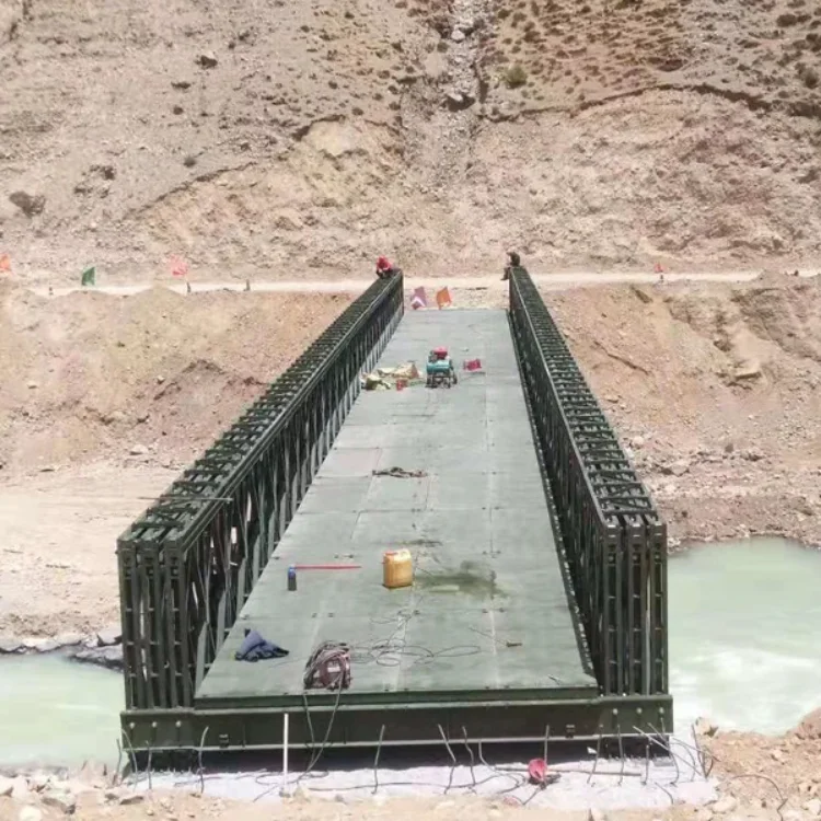Fast-build Military Bailey Bridge SSR Portable Steel Modular Bridge-FAMOUS