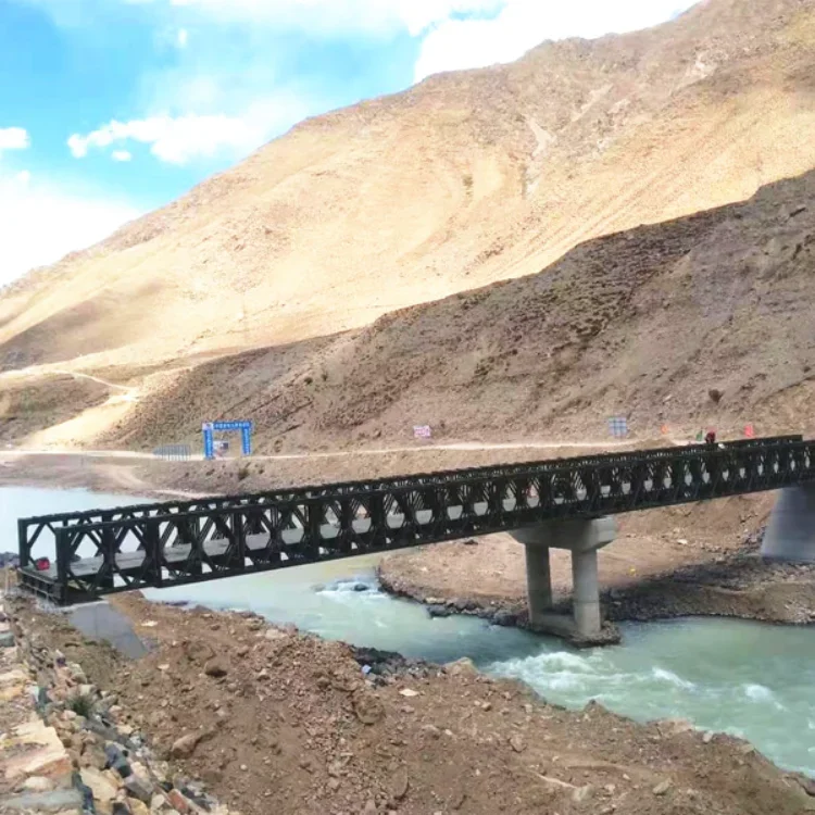 Fast-build Military Bailey Bridge SSR Portable Steel Modular Bridge-FAMOUS