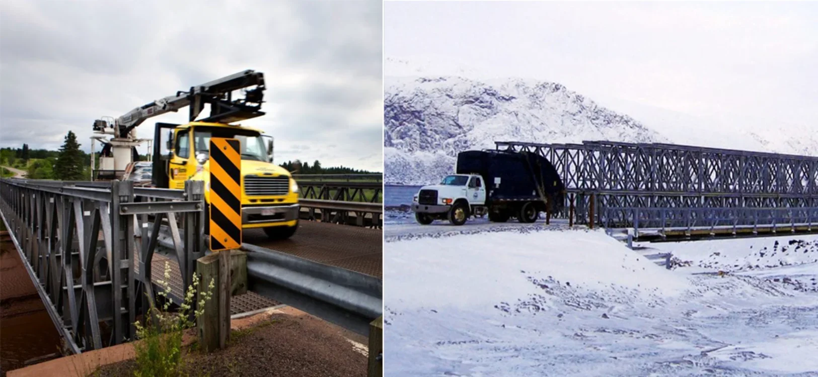 Fast-build Military Bailey Bridge SSR Portable Steel Modular Bridge-FAMOUS