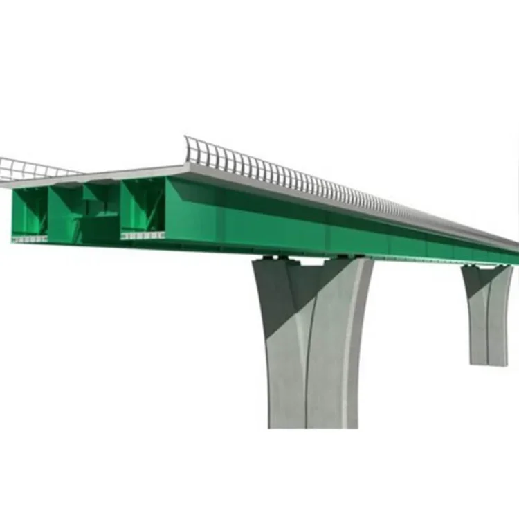Prefabricated Single Cell Box Girder Footbridge Economic Steel Bridges ...
