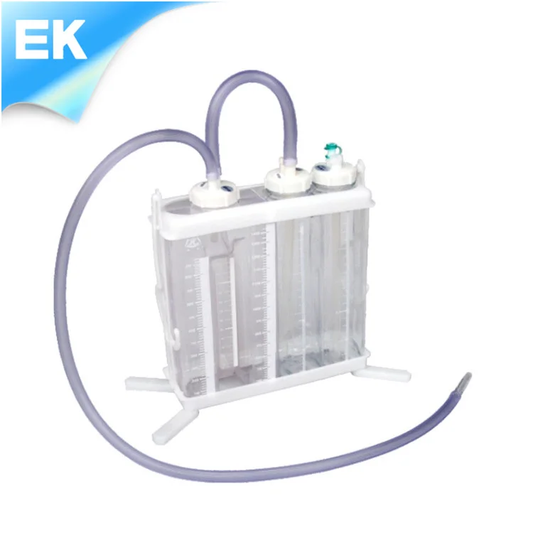 Chest Drainage Bottle- Chest Tube Bottle System- Supplier