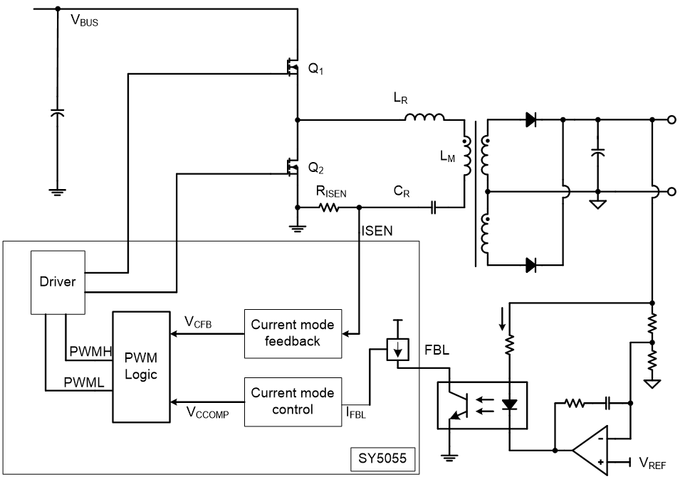 PFC+LLC组合控制器-互勤(深圳)科技有限公司