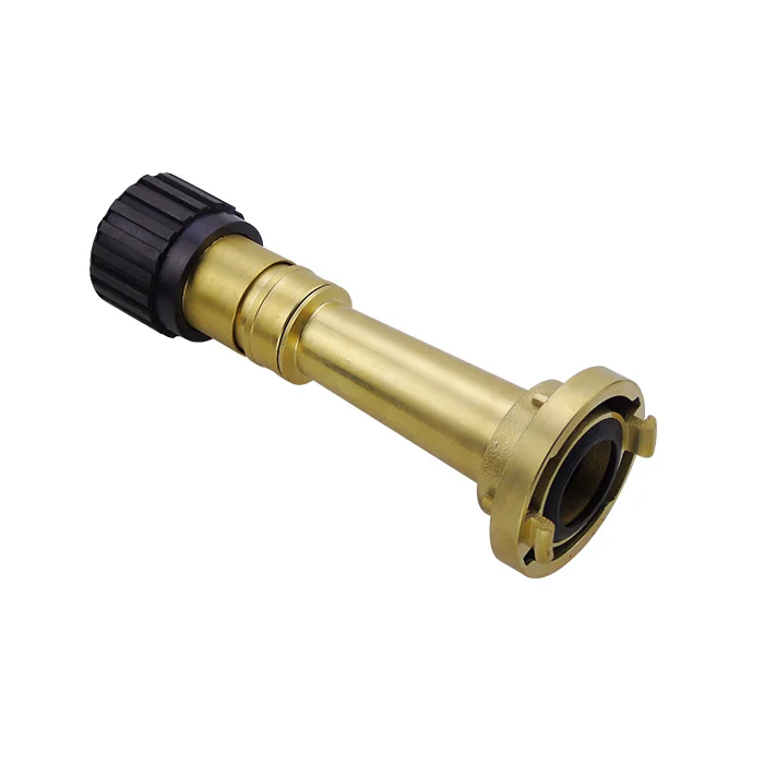 Brass Storz Type Jetspray Fire Hose Nozzle For Ship-Jingqi