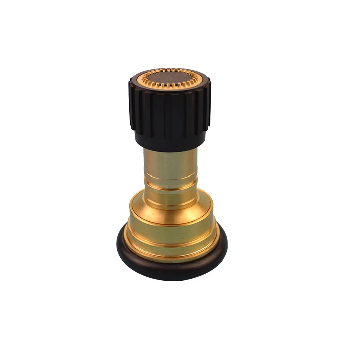 Brass Storz Type 3 Position Fog Fire Hose Nozzle Pasokan-Jingqi