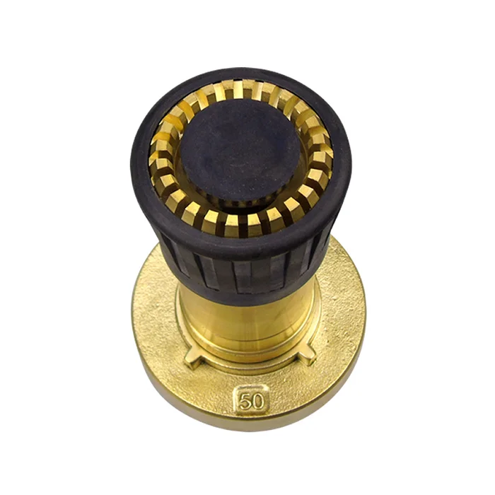 Brass Storz Type 3 Position Fog Fire Hose Nozzle Pasokan-Jingqi